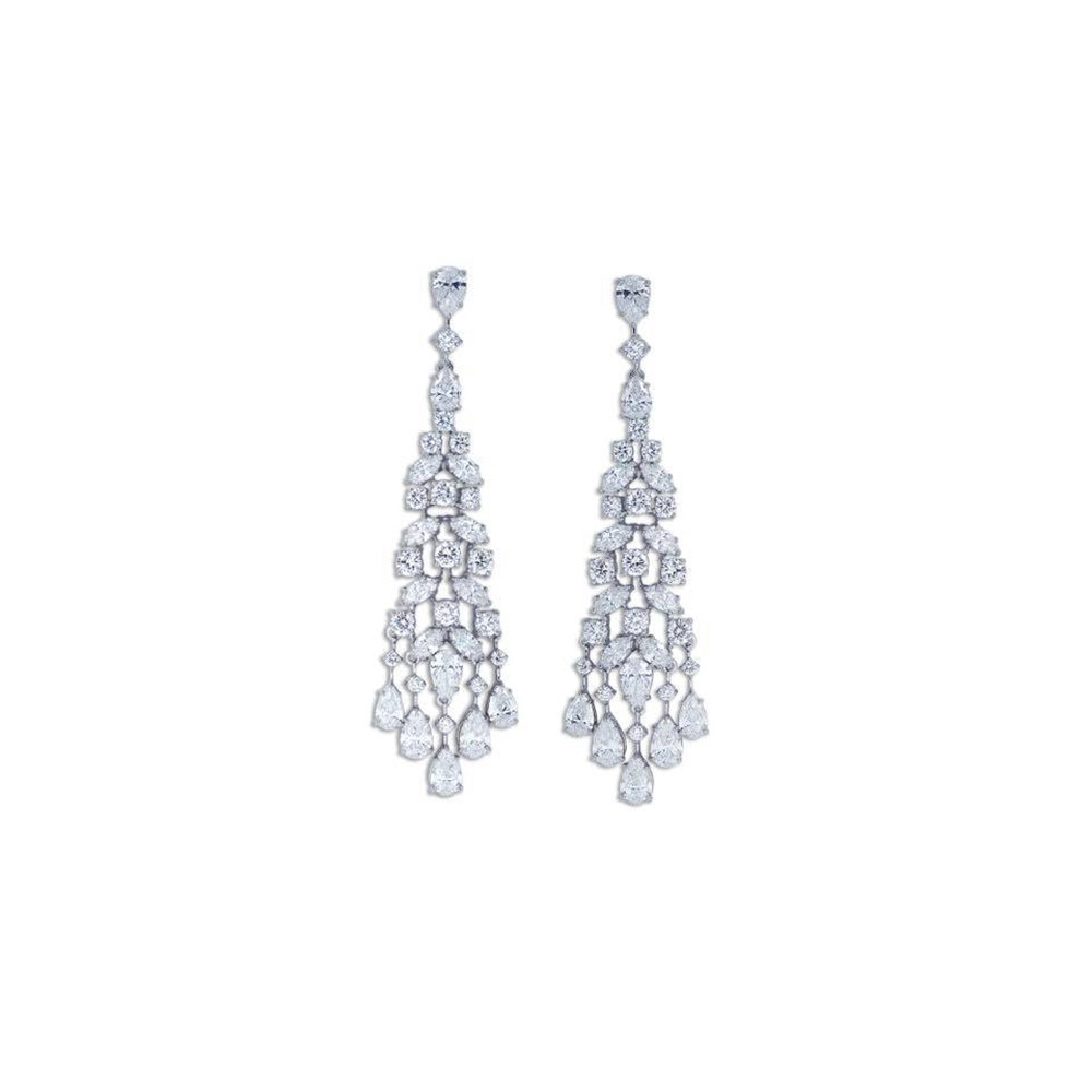 Diamond Earrings Jewelry Virtual Fair